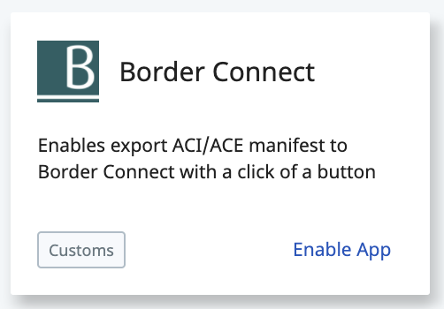 BorderConnect - How do I enable the BorderConnect app within Rose Rocket?