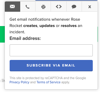 Statuspage Alerts & Notifications