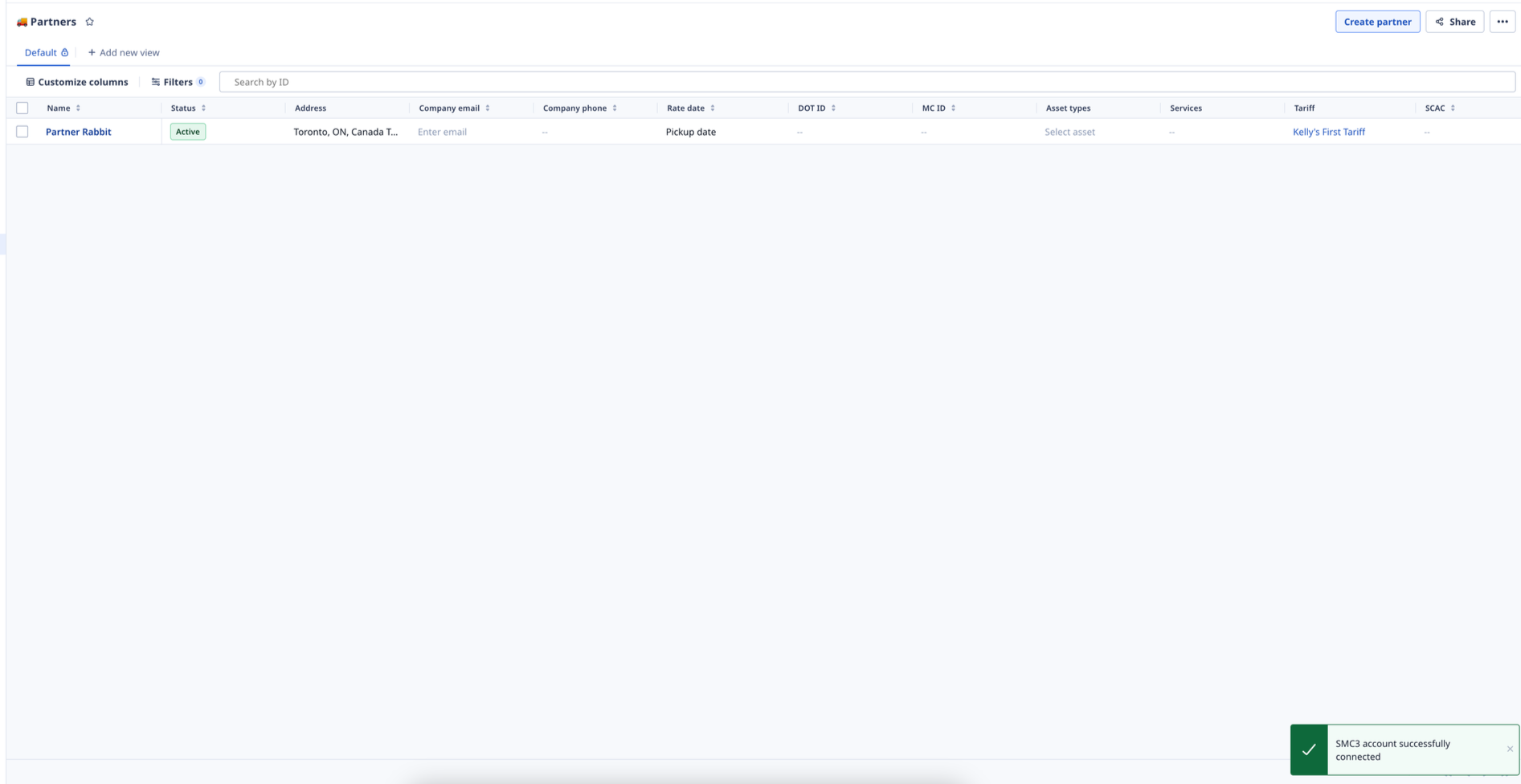 SMC3 Integration for Quick Rating