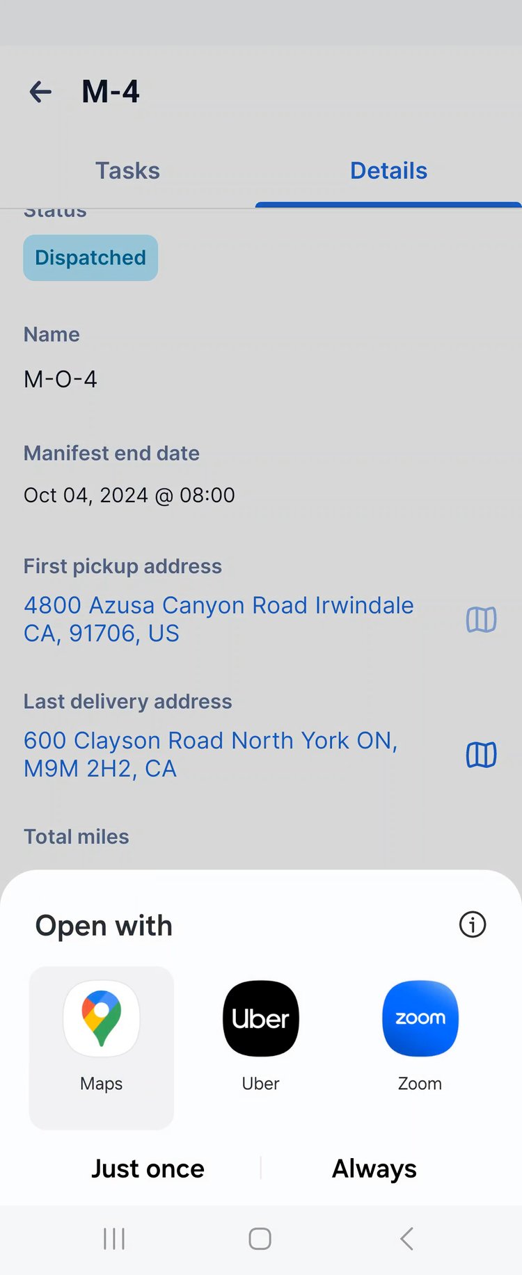 Get Started with the Truck Driver App