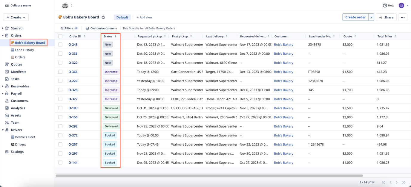 Track & Trace by Customer